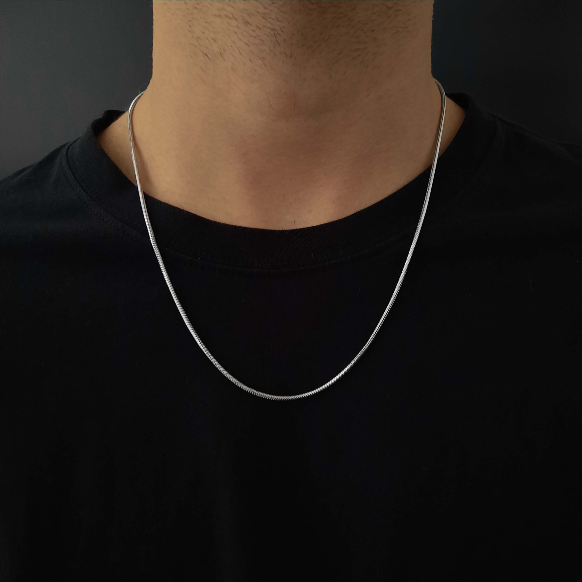 SUNSET Chain - Stainless steel silver chain for men – Lost Gen Club