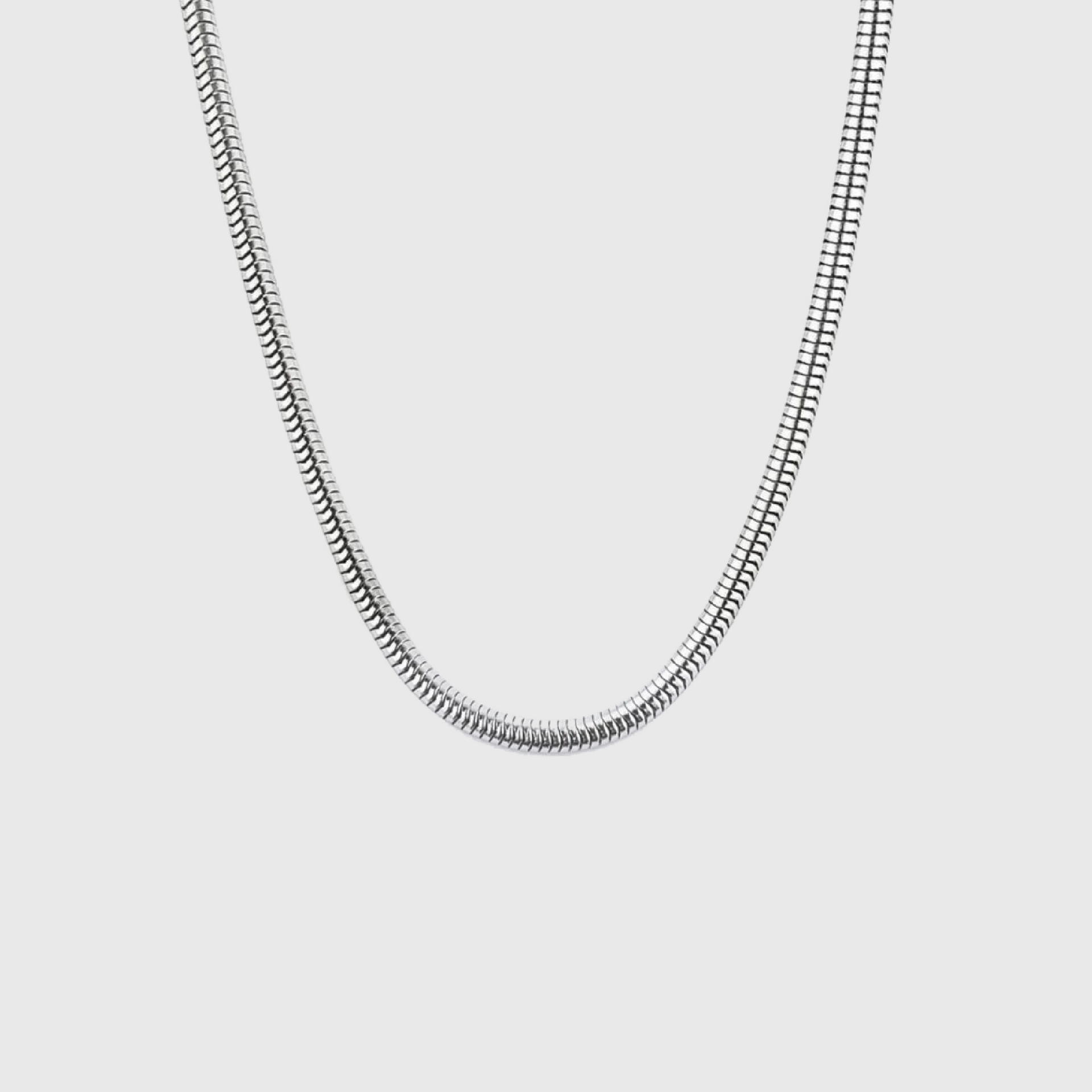 SUNSET Chain - Stainless steel silver chain for men – Lost Gen Club
